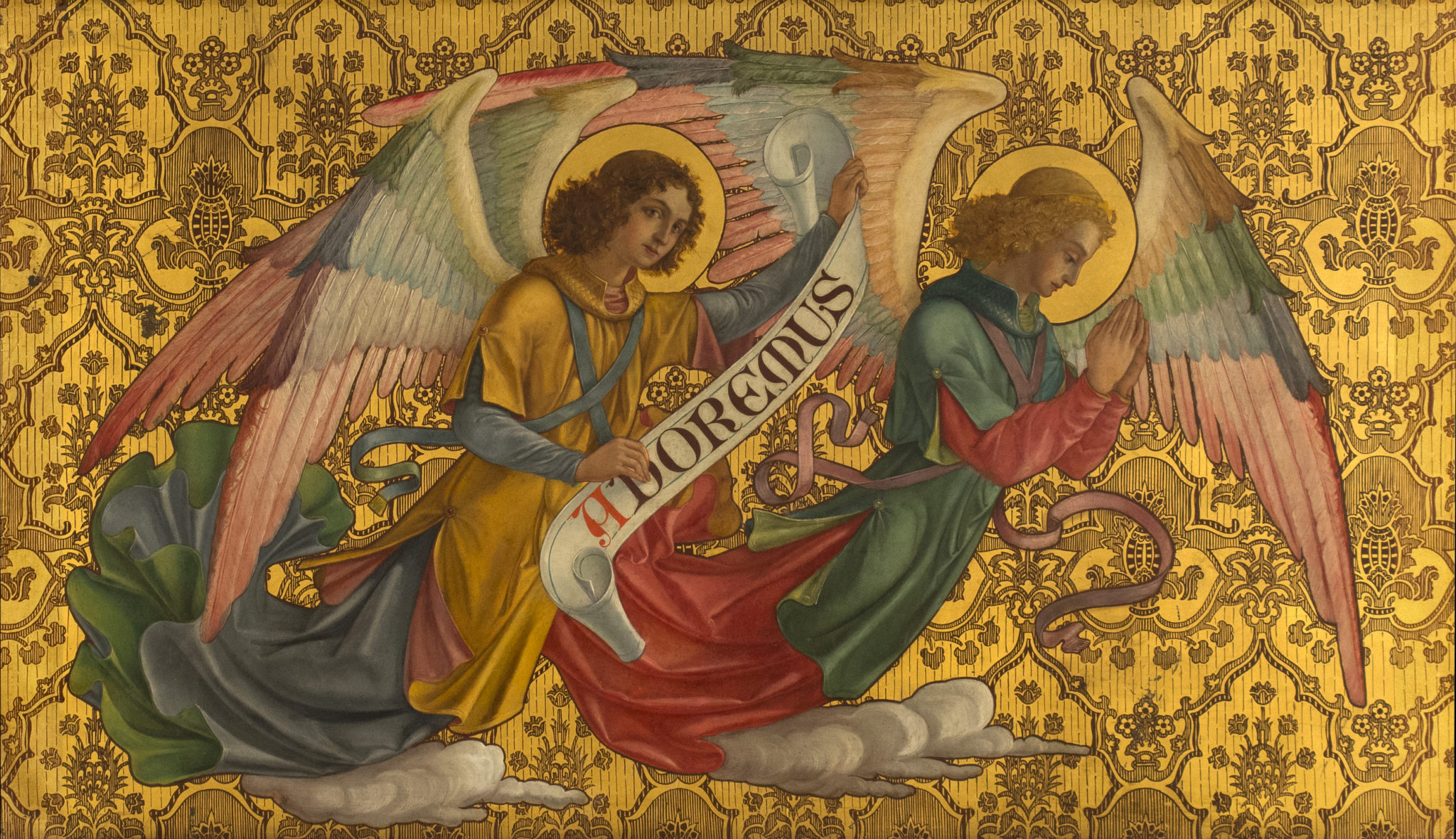 Two Angels with Banner - Museum & Gallery