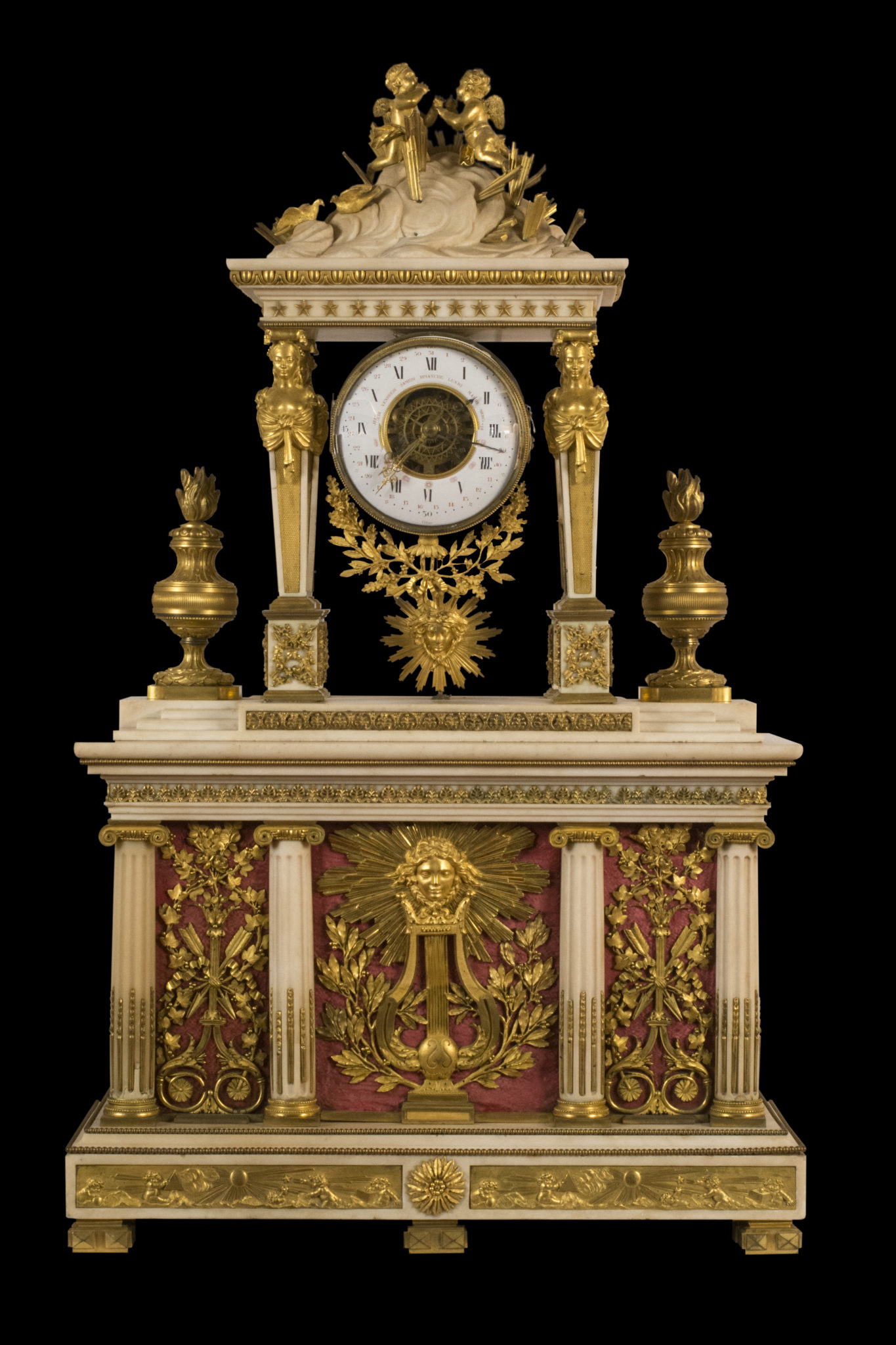 Louis XVI Musical Mantel Clock - Museum & Gallery