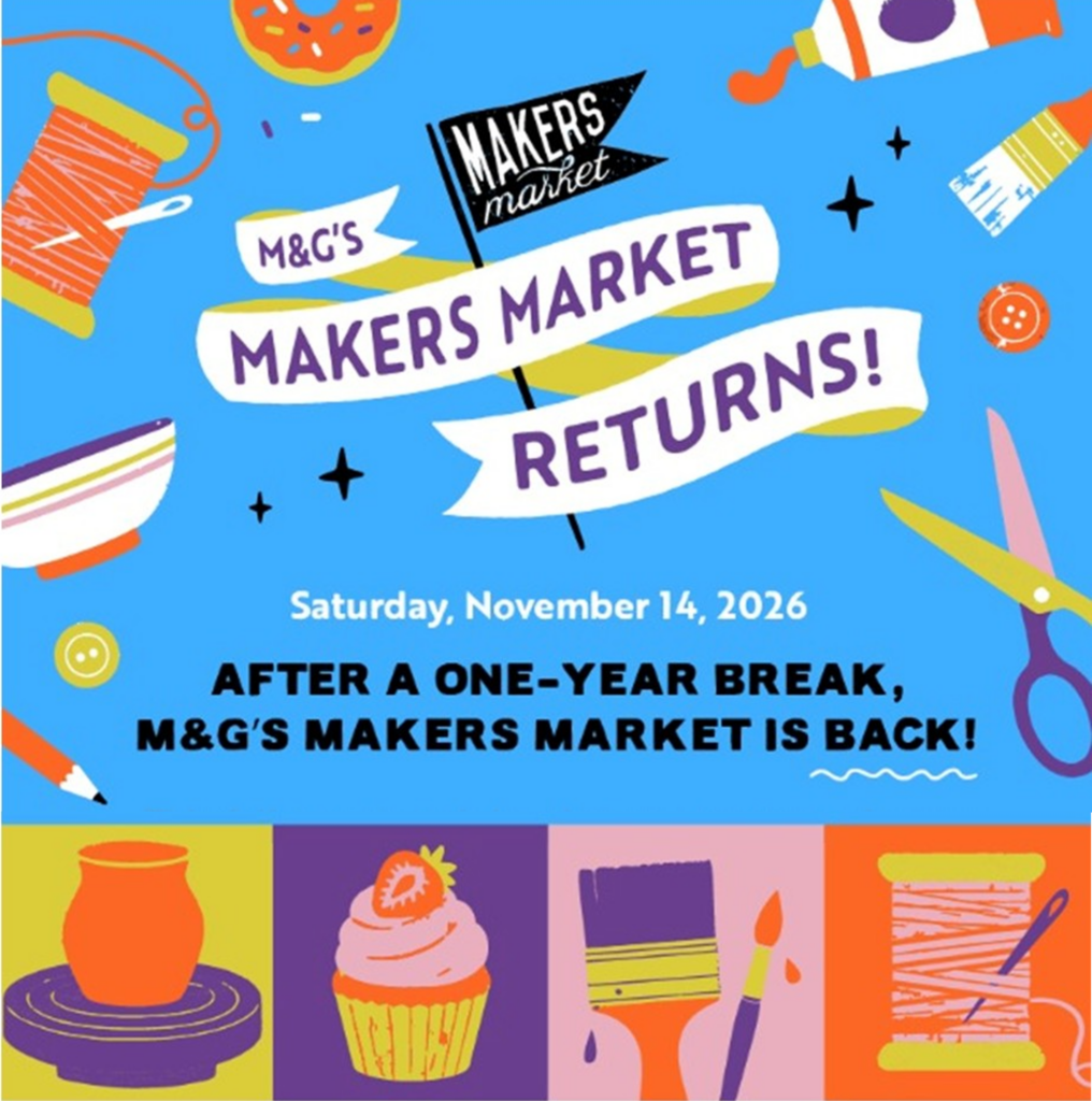 M&G Makers Market 2026 - Museum & Gallery